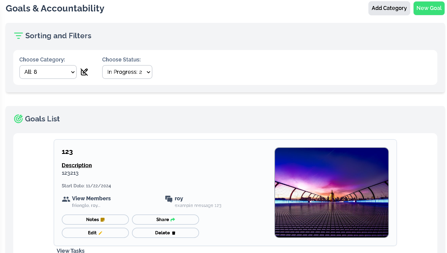 and push each other toward success.